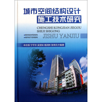 城市空间结构设计施工技术研究(精)