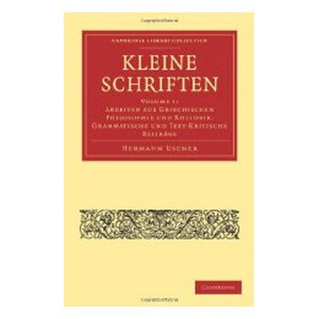 【】Kleine Schriften