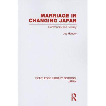 Marriage in Changing Japan: Community & Society