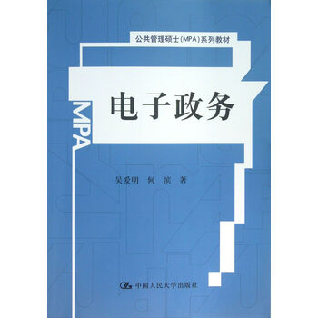 电子政务(公共管理硕士MPA系列教材)