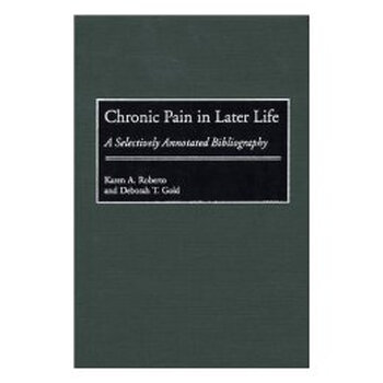 【】Chronic Pain in Later Life: A