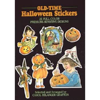 【】Old-Time Halloween Stickers: 25