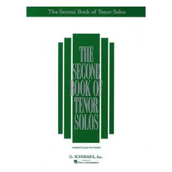 【】The Second Book of Tenor Solos