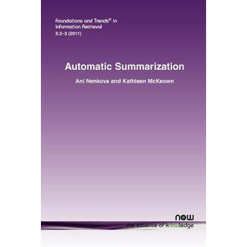 【】Automatic Summarization