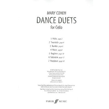 【】Dance Duets for Cello
