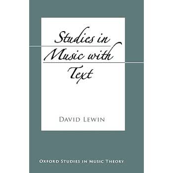 【】Studies in Music with Text