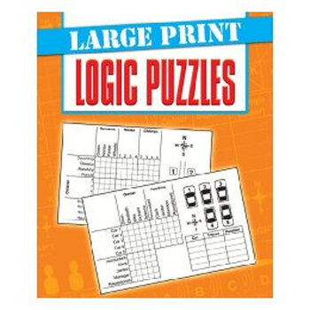【】Large Print Logic Puzzles