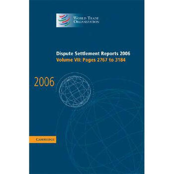 Dispute Settlement Reports 2006: Volume 7, P...