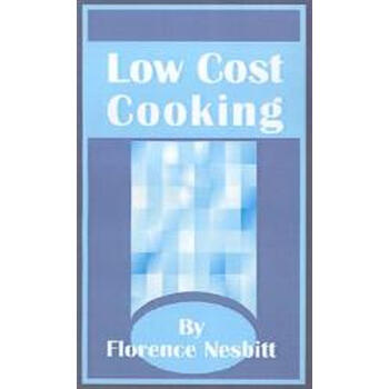 【】Low Cost Cooking