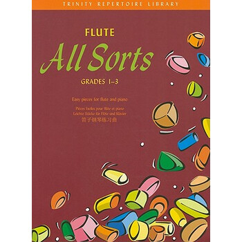 【】Flute All Sorts: Grades 1-3