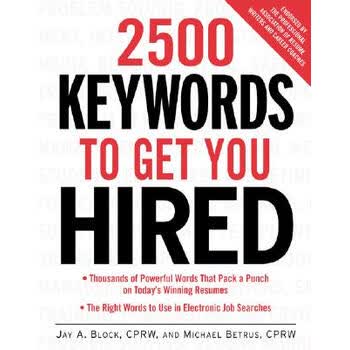 【】2500 Keywords to Get You Hired