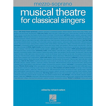 【】Musical Theatre for Classical Singers: