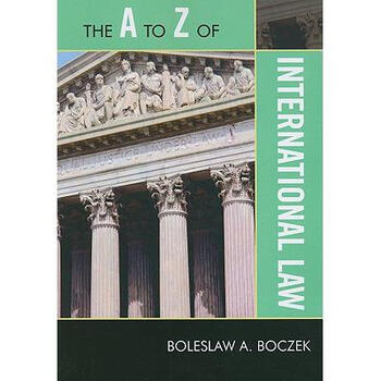 The A to Z of International Law