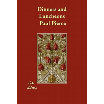 【】Dinners and Luncheons