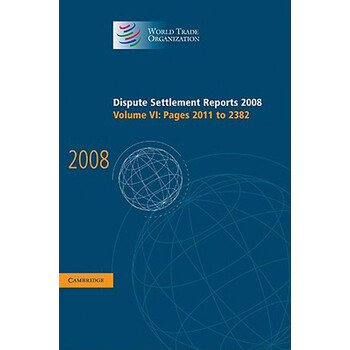 Dispute Settlement Reports 2008: Volume 6, P...