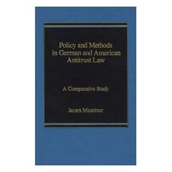 【】Policy and Methods in German and