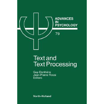 【】Advances in Psychology V79