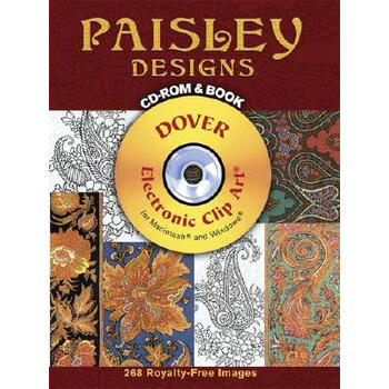 【】Paisley Designs [With CDROM]