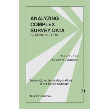 【】Analyzing Complex Survey Data