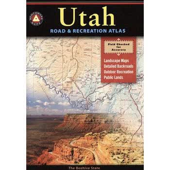 【】Utah Road & Recreation Atlas