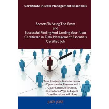 【】Certificate in Data Managem