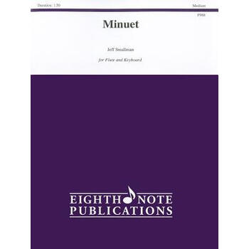 【】Minuet: For Flute and Keyboard