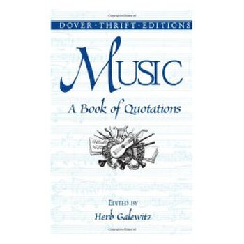 【】Music: A Book of Quotations