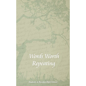 【】Words Worth Repeating