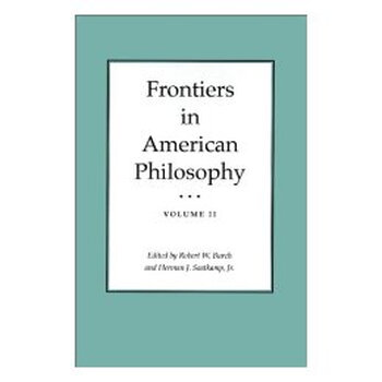 【】Frontiers in American Philosophy