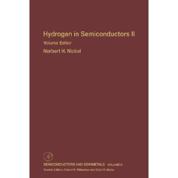 【】Hydrogen in Semiconductors II