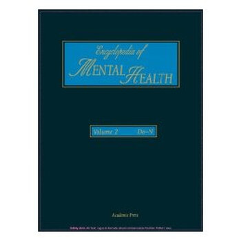 【】Encyclopedia of Mental Health: 2