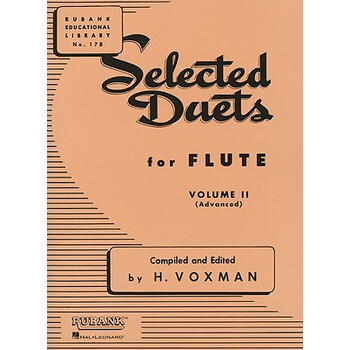 【】Selected Duets for Flute: Volume 2 -