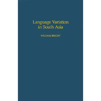 Language Variation in South Asia