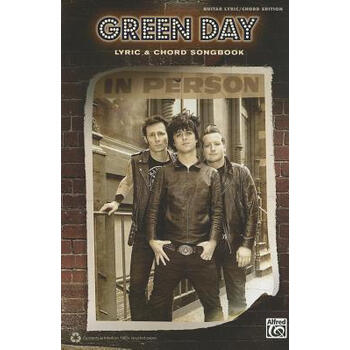 【】Green Day Lyric & Chord Songbook