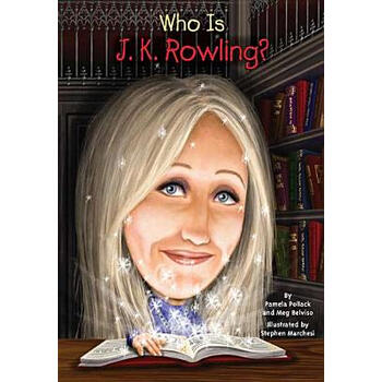 英文原版Who Was J.K.JK罗琳是谁 中小学生读物 人物传记