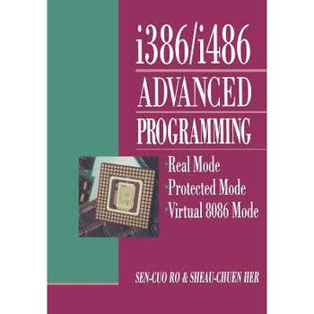 I386/I486 Advanced Programming: Real Mode Pr...