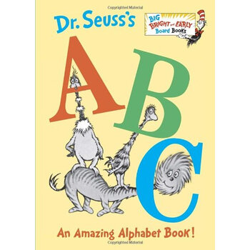 英文原版儿童书 Dr. Seuss's ABC 苏斯博士系列 廖彩杏书单