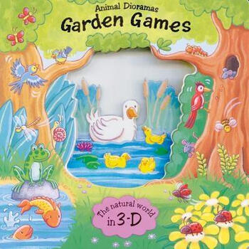 Garden Games (Animal Dioramas) [Board Book]