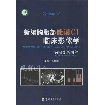 新编胸腹部能谱CT临床影像学:病案分析图解 高剑波 郑州大学出版社