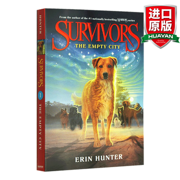 Survivors：Empty City 英文原版 幸存者系列1 空城 猫武士作者 英文版 科幻小说