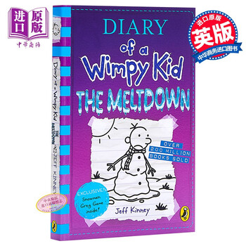 小屁孩日记13（英版，平装）DiaryofAWimpyKid13 插图儿童文学 8~12岁 英文原版