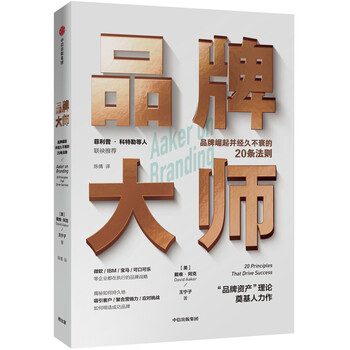 品牌大师 品牌崛起并经久不衰的20条法则 中信出版社