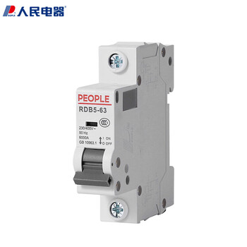 【人民电器RDB5-63 C16 1P】人民电器 PEOPLE 空气开关 家用空开带漏电保护微型小型断路器 RDB5-63 C16 1P【行情 报价 价格 评测】-京东