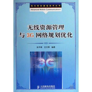 无线资源管理与3G网络规划优化【正版图书，放心下单】