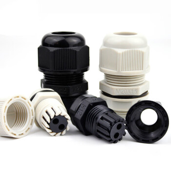 4孔多孔电缆水接头多孔葛兰头电缆固定头M型PG型 MG32A-H4-9-1只【图片 价格 品牌 报价】-京东