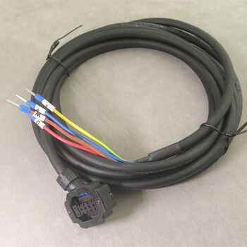 MS1HI汇川伺服电机编码器线S6-L-P114-3.0-T抱闸B107动力M107拖链 黑色柔性动力线 S6-L-M107-( ) 8m【图片 价格 品牌 报价】-京东