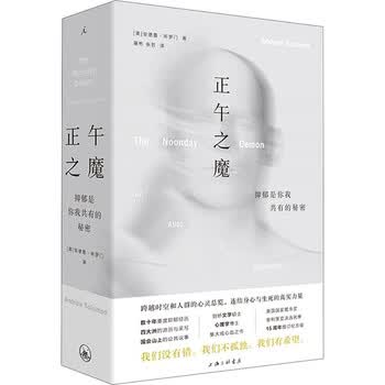 正午之魔 抑郁是你我共有的秘密 图书