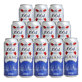 1664白啤 法国原装进口凯旋1664果味听/罐装500ml 1664白啤酒12听/罐*500ml【图片 价格 品牌 报价】-京东