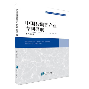 中国盐湖锂产业专利导航  法律 书籍  9787513058575