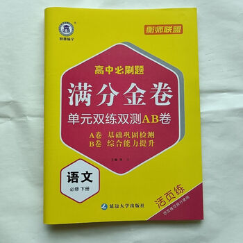 2022高中必刷题满分金卷单元双练双测AB卷语文英语物理化学生化政 高一新教材下册 化学必修第二册